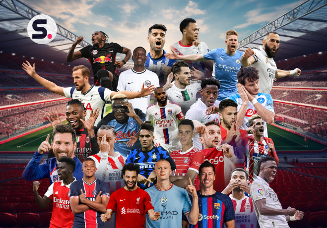 Highest Goal contribution in the biggest European competitions