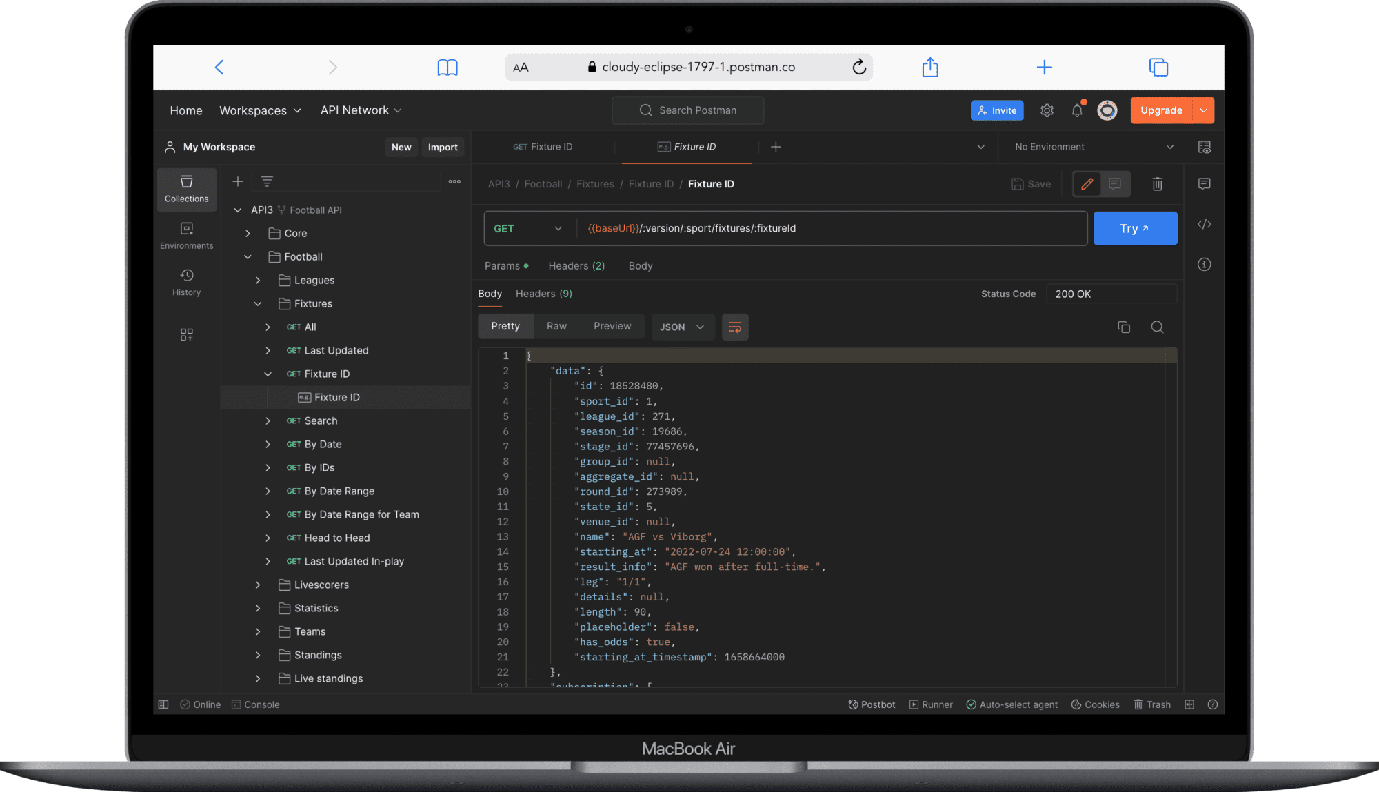 How to use the Sportmonks Football API with Postman - Sportmonks